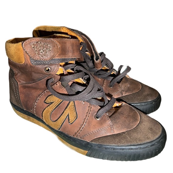 True Religion | Shoes | True Religon Rare Rust Hightops | Poshmark